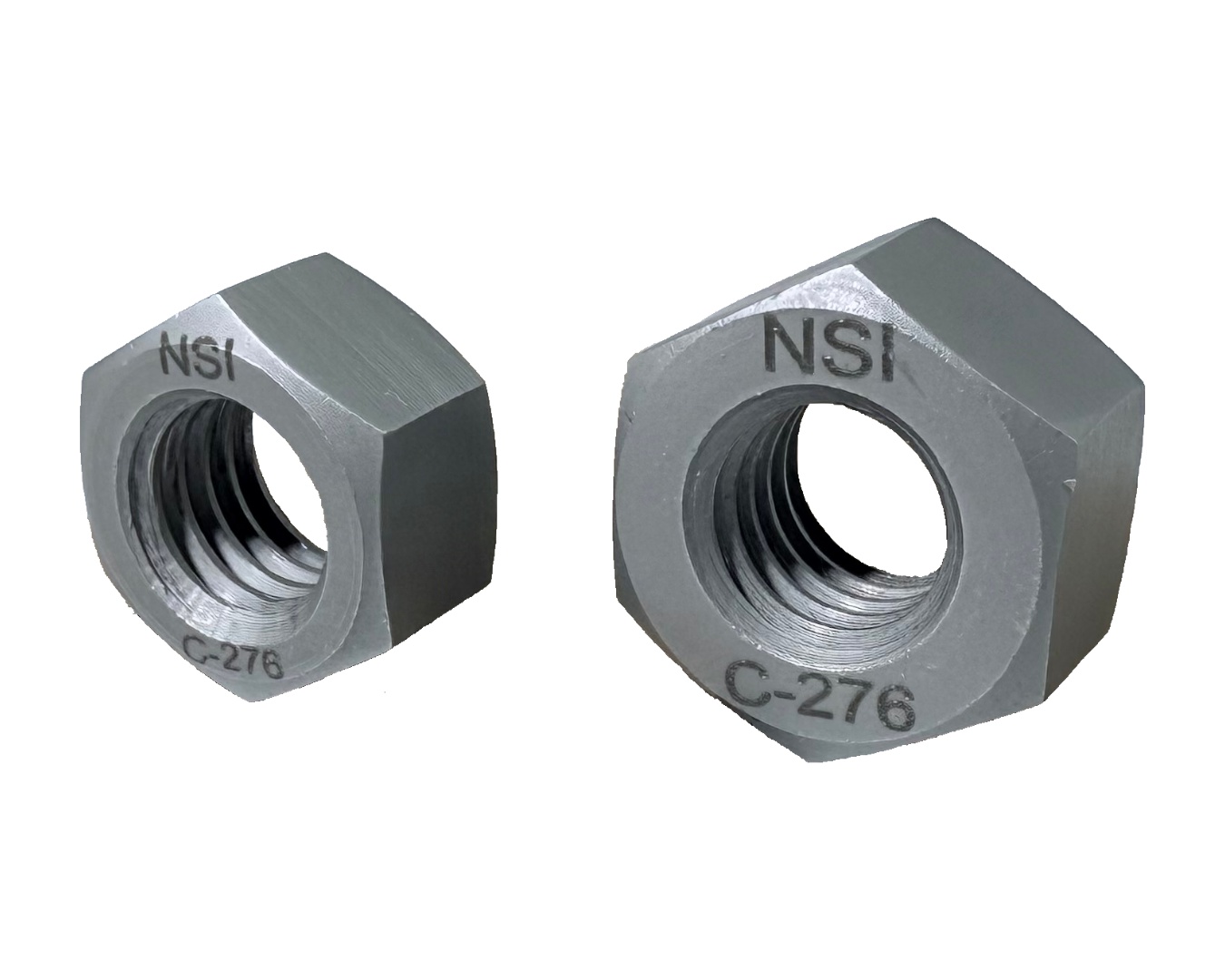 Finished Hex Nuts compared to Heavy Hex Nuts | Nickel Systems