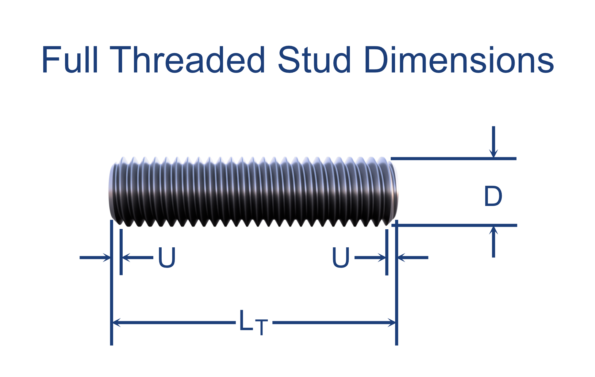 Full thread studs | Studs | Nickel Systems