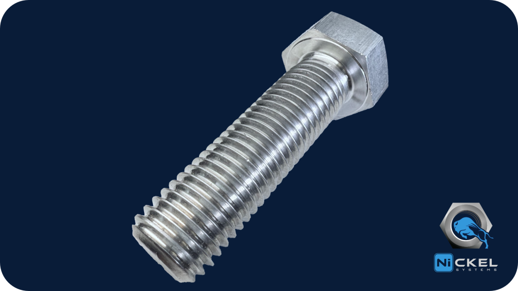 Hex Head Cap Screws Available | Bolts | Nickel Systems