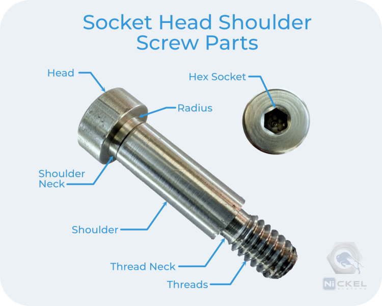 Head Shoulder Screws | Socket Products | Nickel Systems