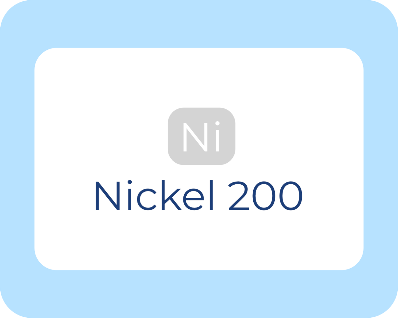 What are high nickel alloys